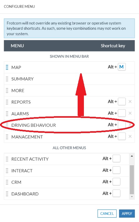 User Experience - Dynamic menu and Dynamic shortcuts – Help Center