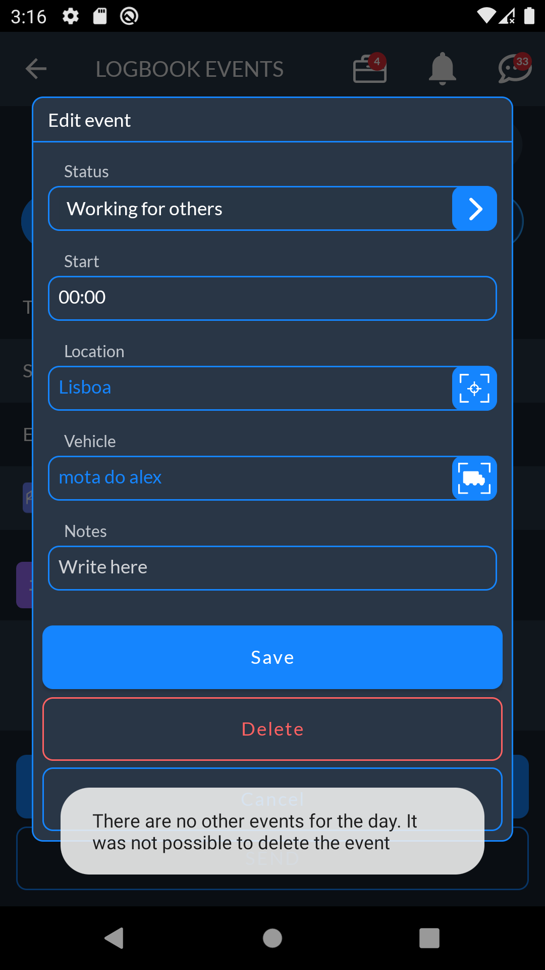 Edit and Delete Logbooks – Help Center