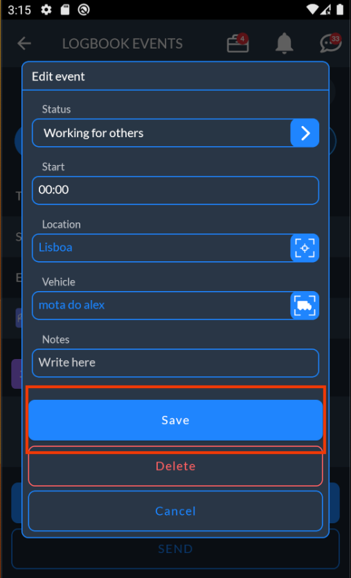 Edit and Delete Logbooks – Help Center