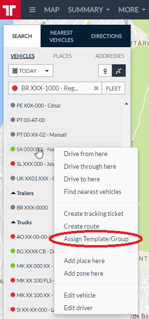 Routes - How to assign a route template / route group? – Help Center